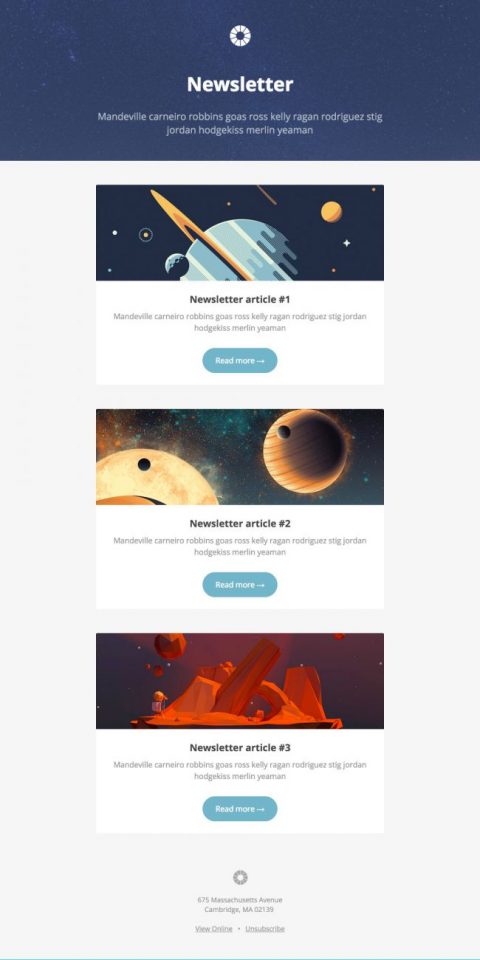 5 Awesome Professional Template Designs for Email Marketing